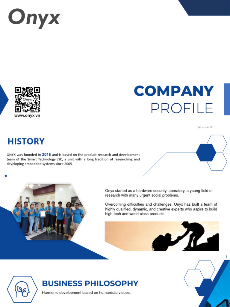 Onyx Profile 2023 en | PDF | Authentication | Counterfeit Onyx Profile 2023 en | PDF | Authentication | Counterfeit
