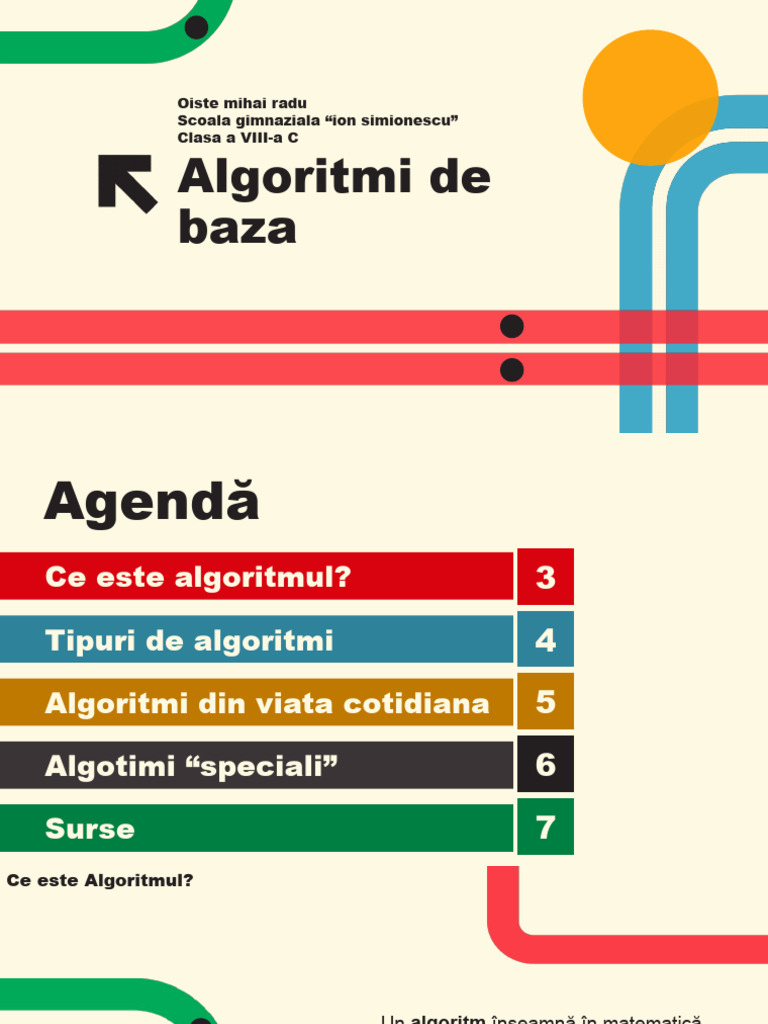 Algoritmi de Baza | PDF