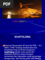 Prosedur Pemasangan Scafolding 11 | PDF