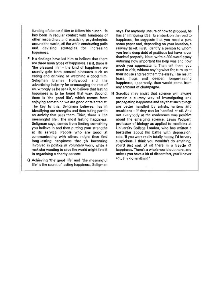 IELTS Reading Passage 1-E | PDF