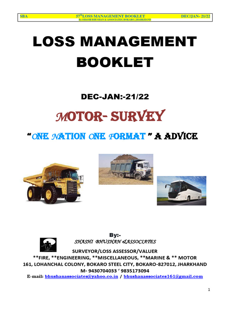 Loss Management Blooklet Dec-Jan 2022 | PDF | Lithium Ion Battery | Lithium