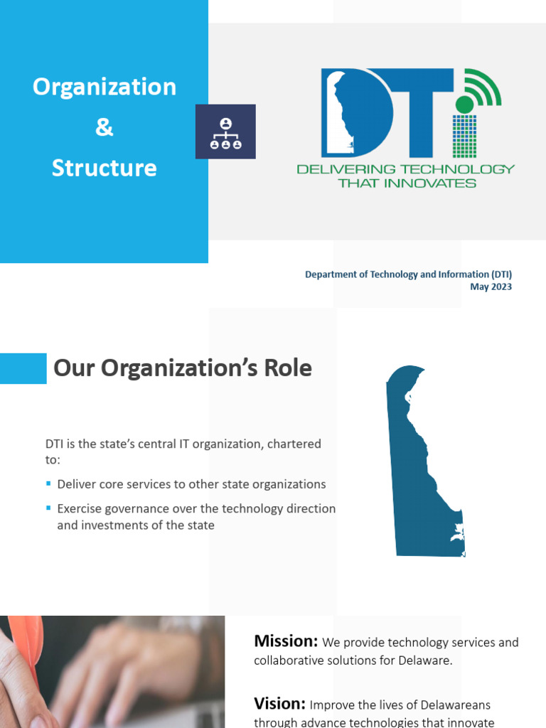 DTI Structure of Organization Chart | PDF | Computer Network | Security