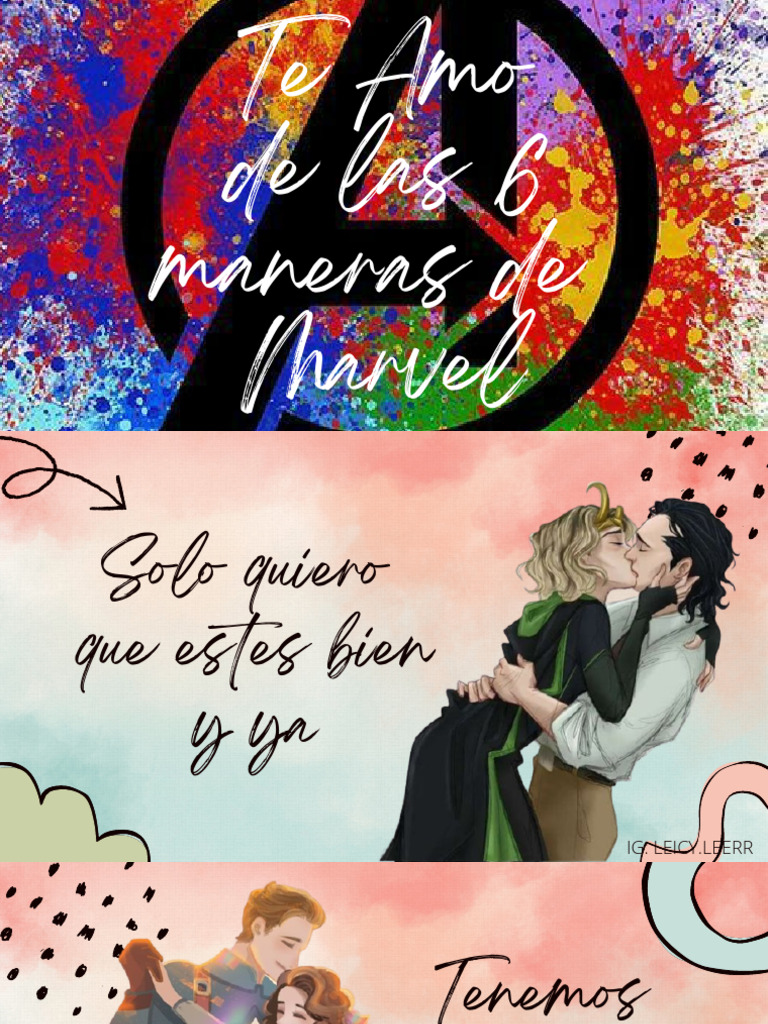 Te Amo De Las 6 Formas De Marvel Leicy Lerr Pdf