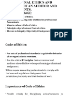 Overview of ICAEW Ethics Code Parts 1-3 | PDF