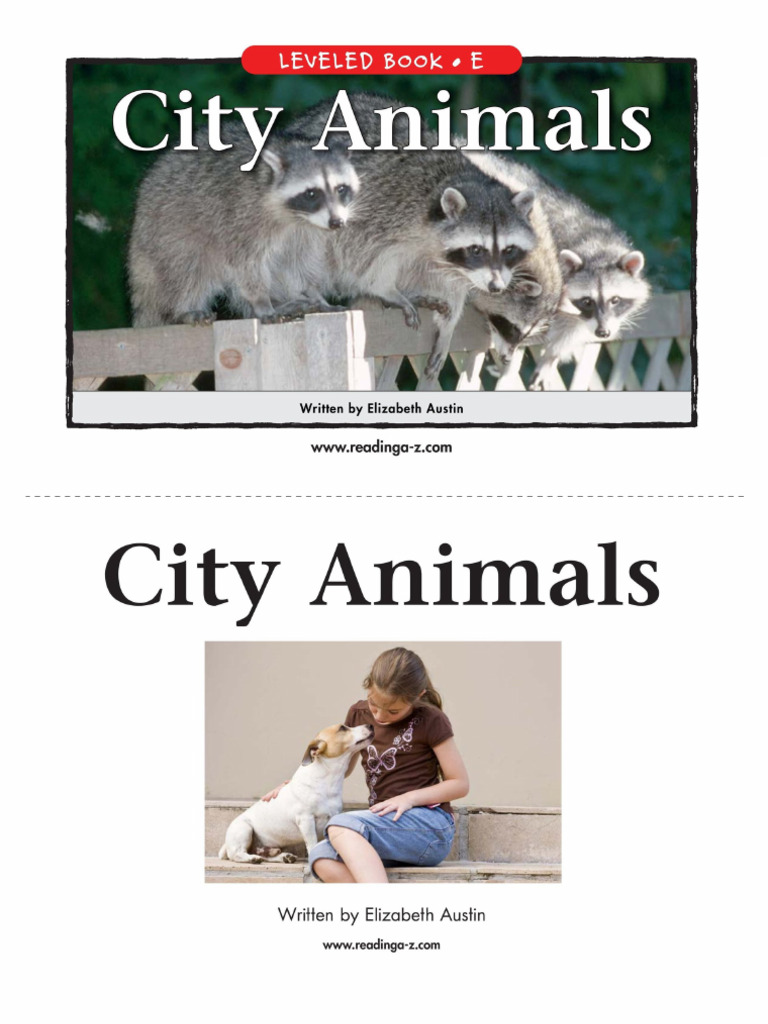 City Animals | PDF