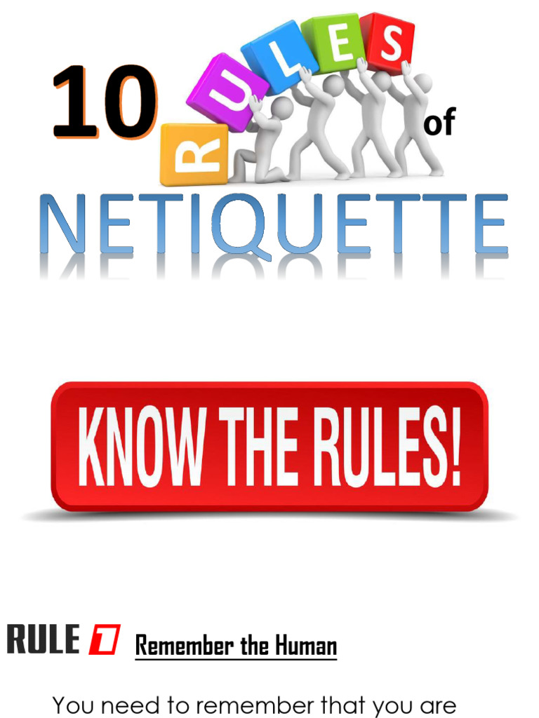 10 Essential Netiquette Rules for Students | PDF | Malware | Computer Virus