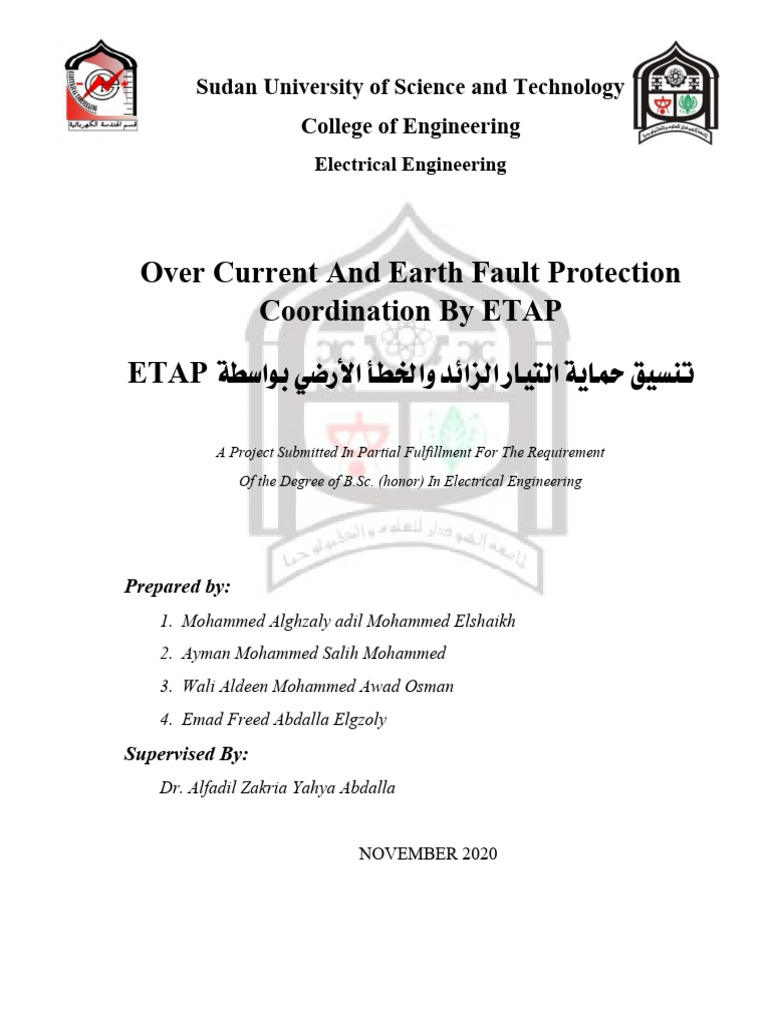 Overcurrent and Earth Fault Protection Coordination | PDF | Electrical ...