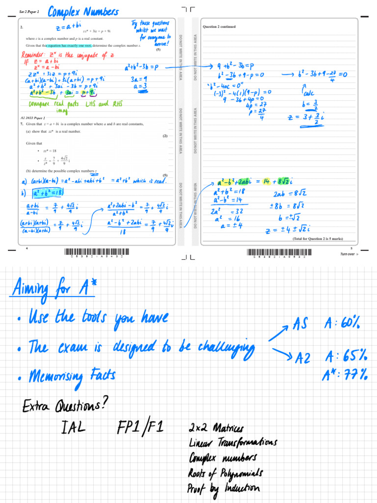 Core Pure 1 - Aiming For A Star Annotated | PDF | Mathematical Analysis | Algorithms