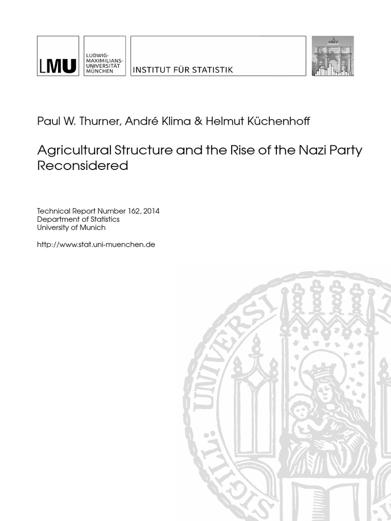 Peasants and Nazis Election 1930 | PDF | Nazi Party | Dependent And ...