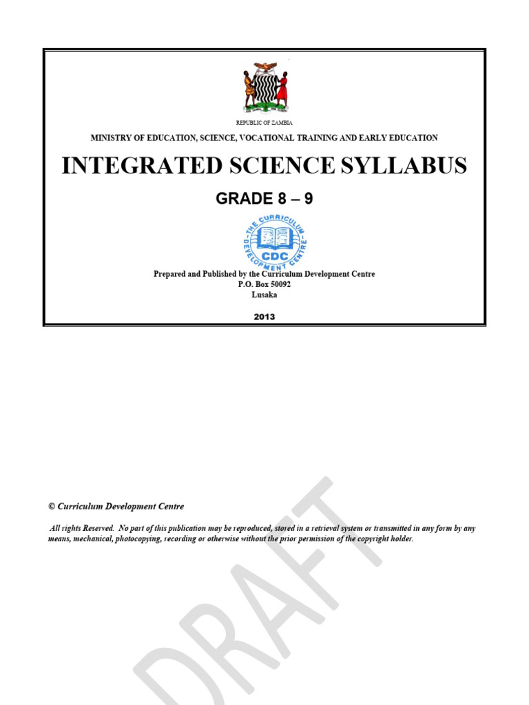 Intergrated Science 8 - 9 | PDF | Density | Weight
