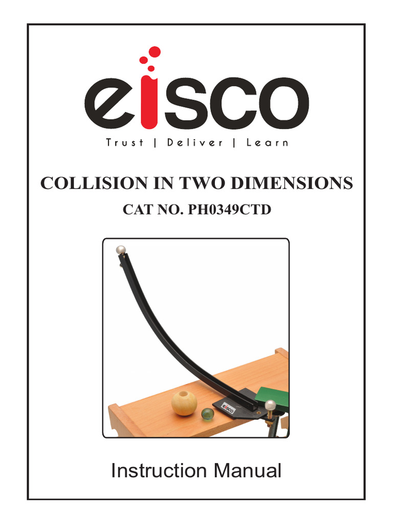 Two Balls Collision Experiment Guide | PDF | Momentum | Collision