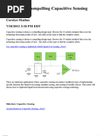 Touch Panel Tranning Presentation SID 2014 Short Course S1 | PDF | Touchscreen | Signal To Noise ...