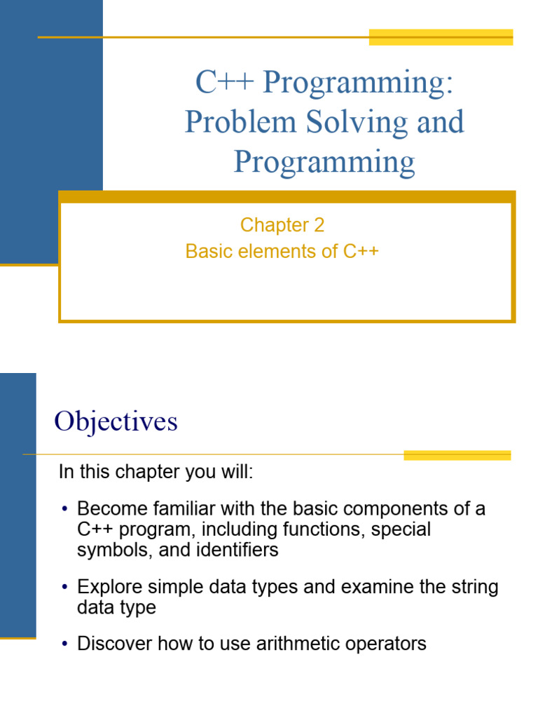 C++ Basics: Program Structure & Data Types | PDF | Computer Program ...