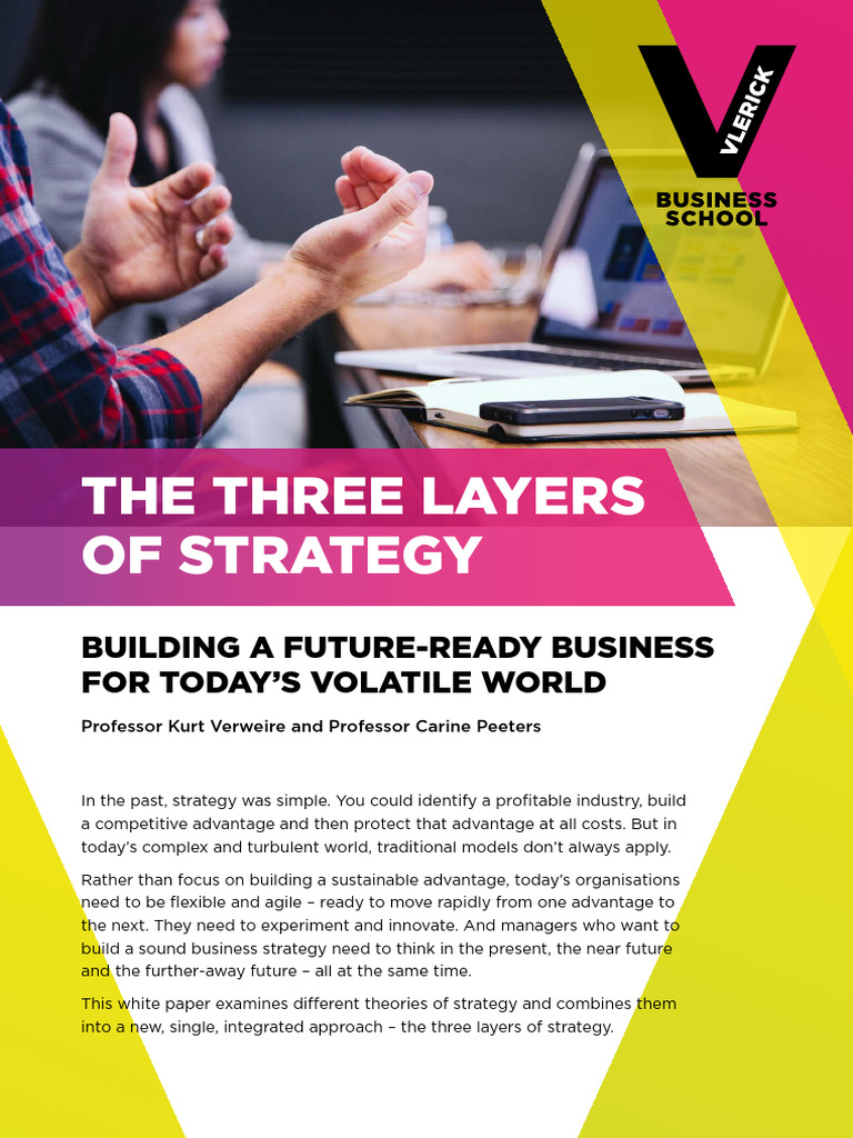 Three Layers of Business Strategy | PDF | Strategic Management | Economies