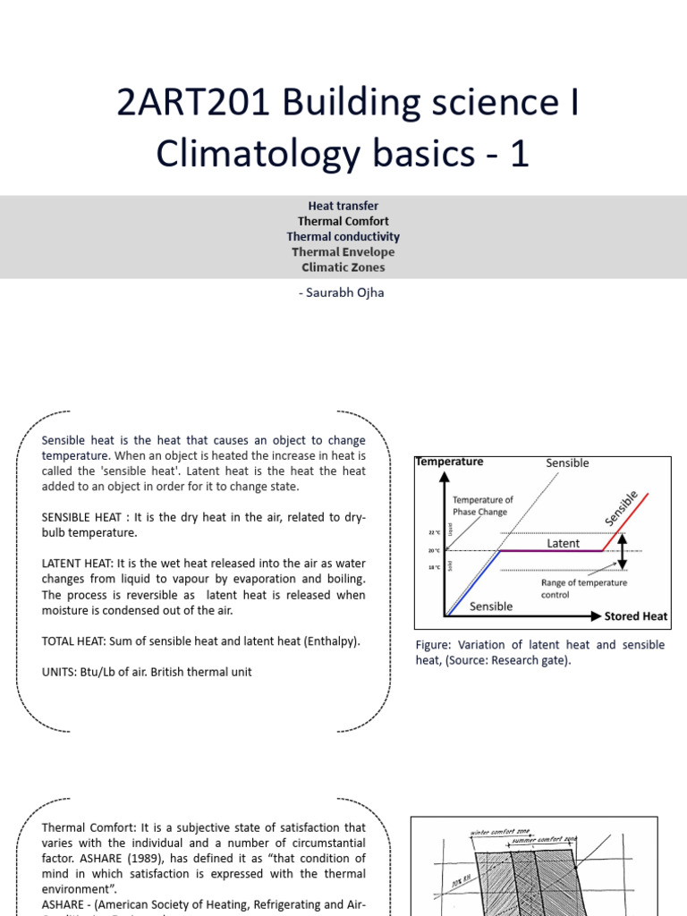 Climatology Basics I | Download Free PDF | Heat | Latent Heat