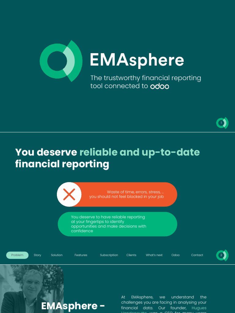 EMAsphere: Automated Financial Reporting Tool | PDF