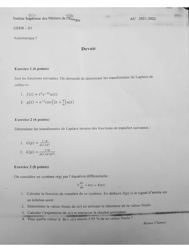 Ds & Examen S3 | PDF