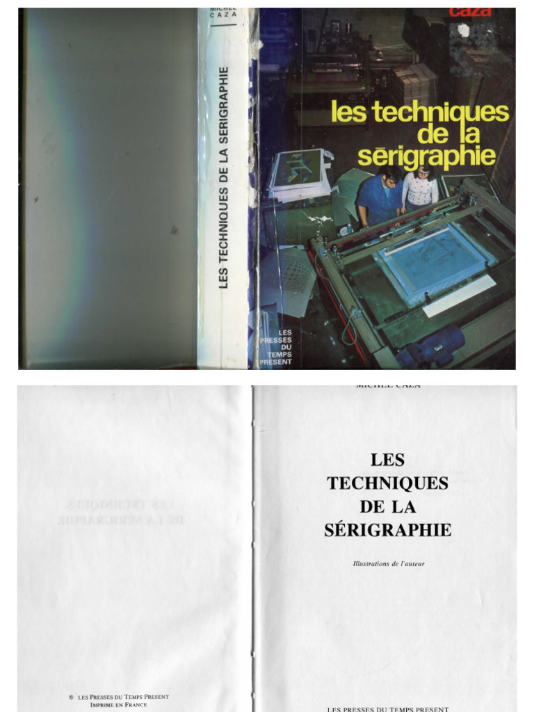 Les Techniques de La Sérigraphie | PDF