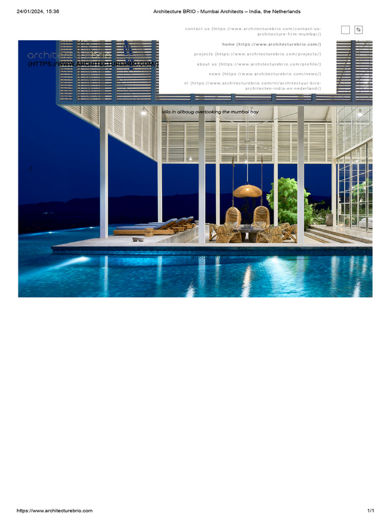 Villa in Alibaug Overlooking Mumbai Bay | PDF | Technology & Engineering