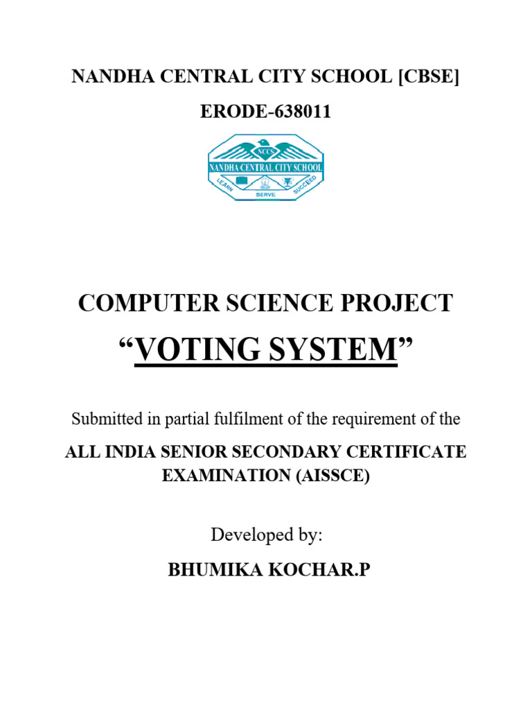 Bhumika CS Project | PDF | Computer Hardware | Artificial Intelligence