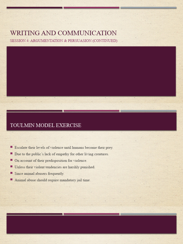 Session 4 | PDF | Logos | Persuasion
