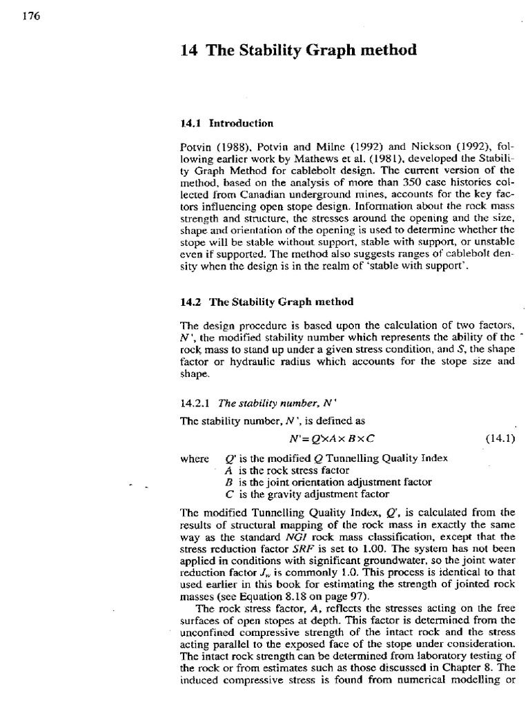 The Stability Graph Method | PDF