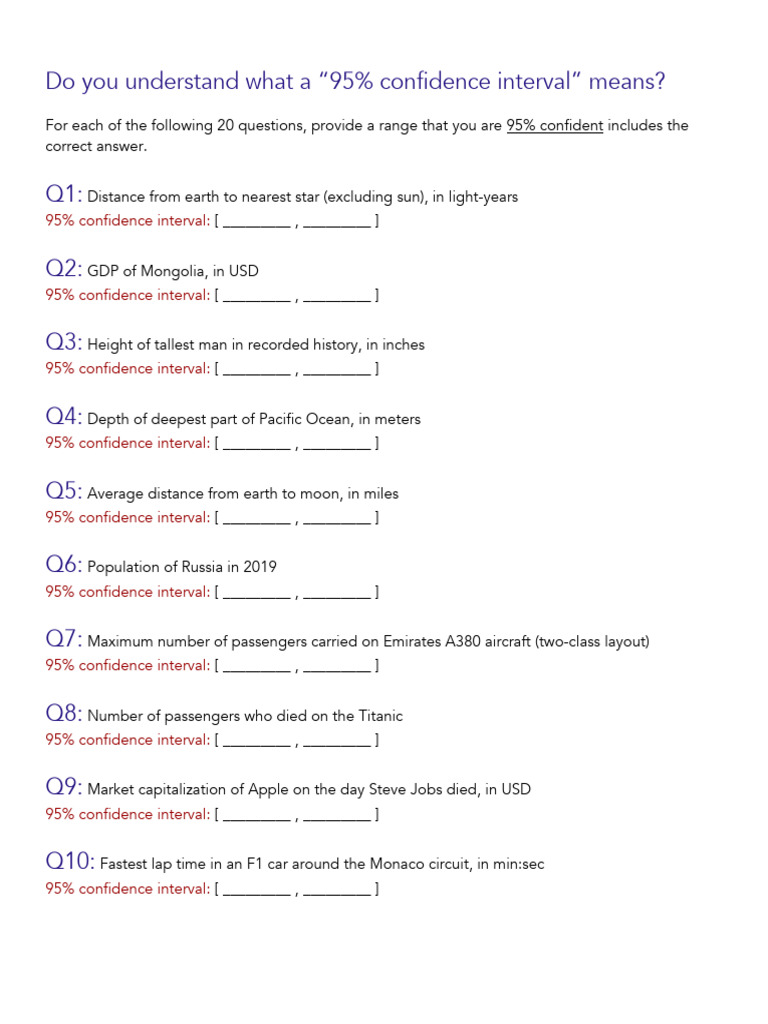 PA Confidence Intervals | PDF