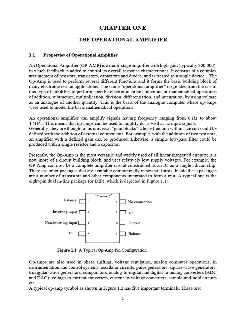 Linear Electronics @umat Aim | PDF | Operational Amplifier | Amplifier