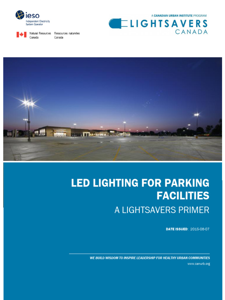 LightSavers LEDParkingLighting Primer | PDF | Lighting | Fluorescent Lamp