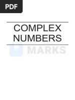 Complex Numbers | PDF | Real Number | Complex Number