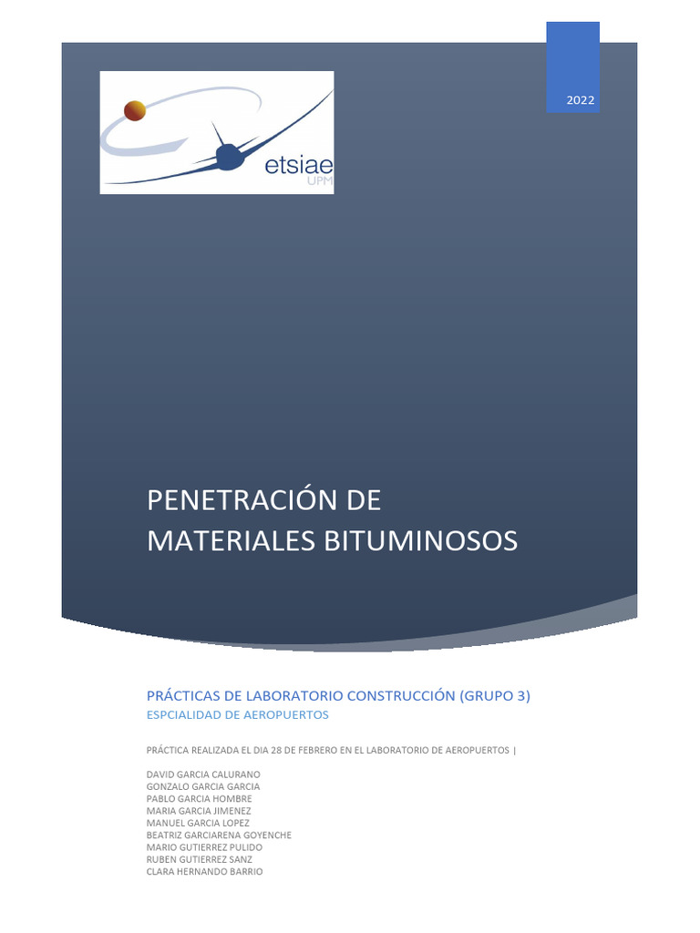 Penetración de Materiales Bituminosos | PDF