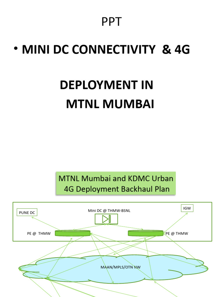 MiNi DC-Connectivity and 4G Deployment | PDF