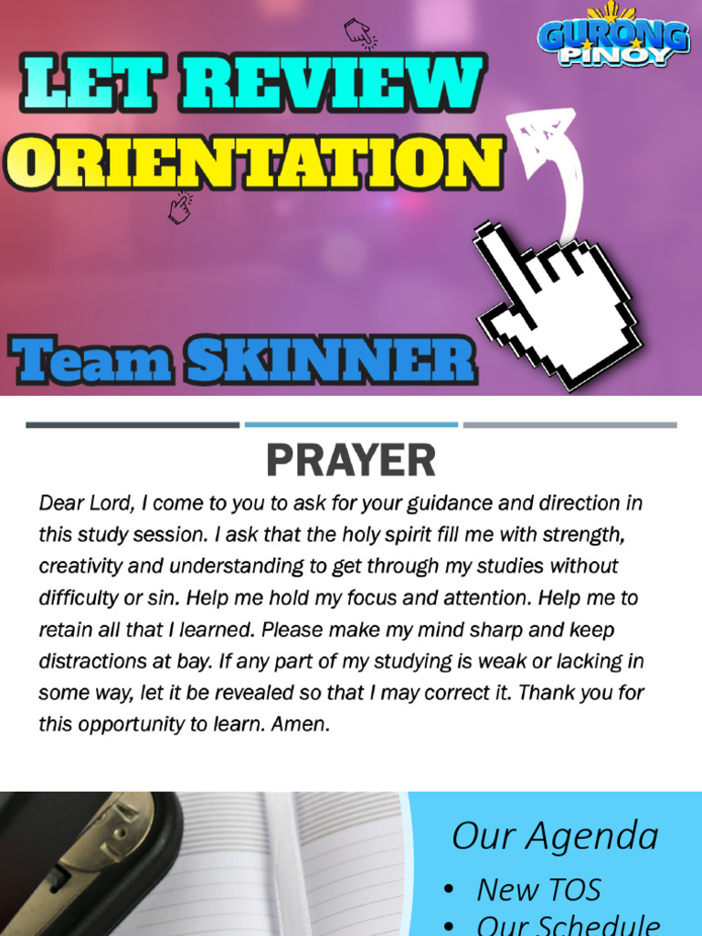 Team Skinner Orientation | PDF | Educational Assessment | Learning