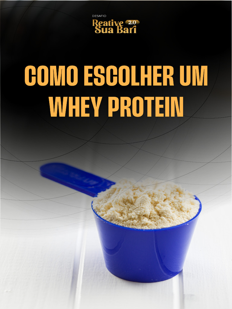 E-BOOK - Como Escolher Um Whey Protein | PDF