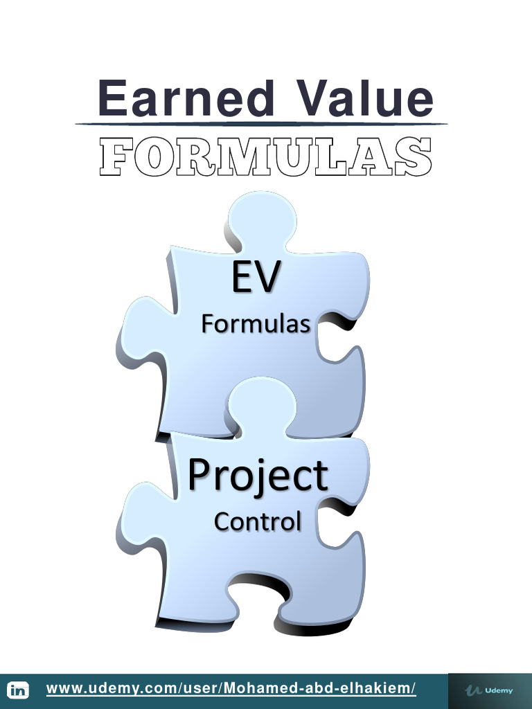 Earn Value Formula | PDF | Systems Analysis | Applied Mathematics