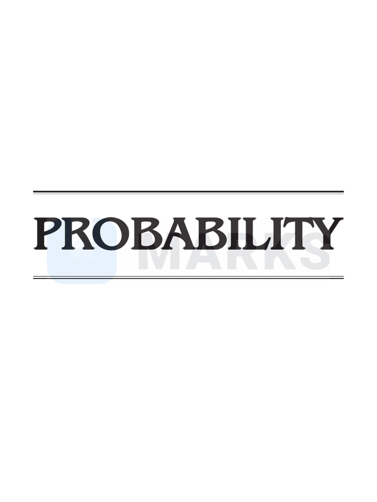 26 Probability | PDF | Probability | Probability And Statistics