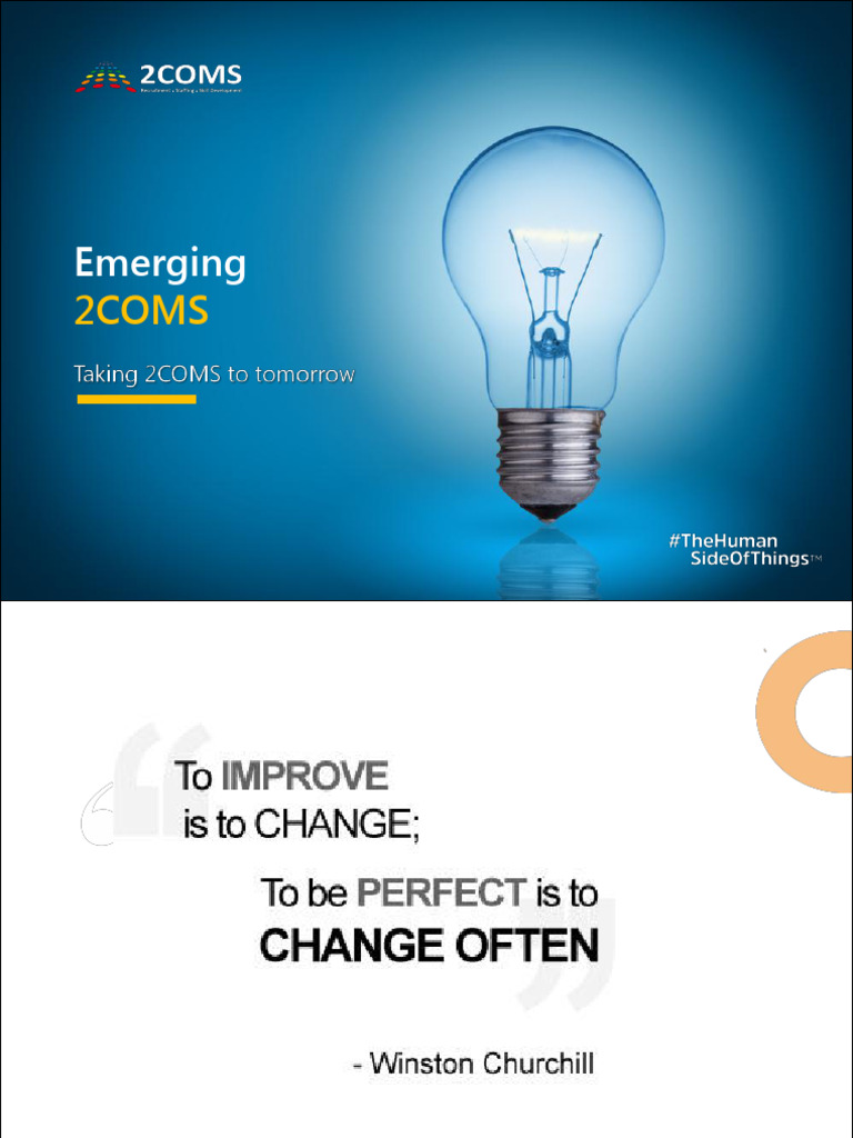 Emerging 2COMS Group | PDF | Recruitment | Apprenticeship