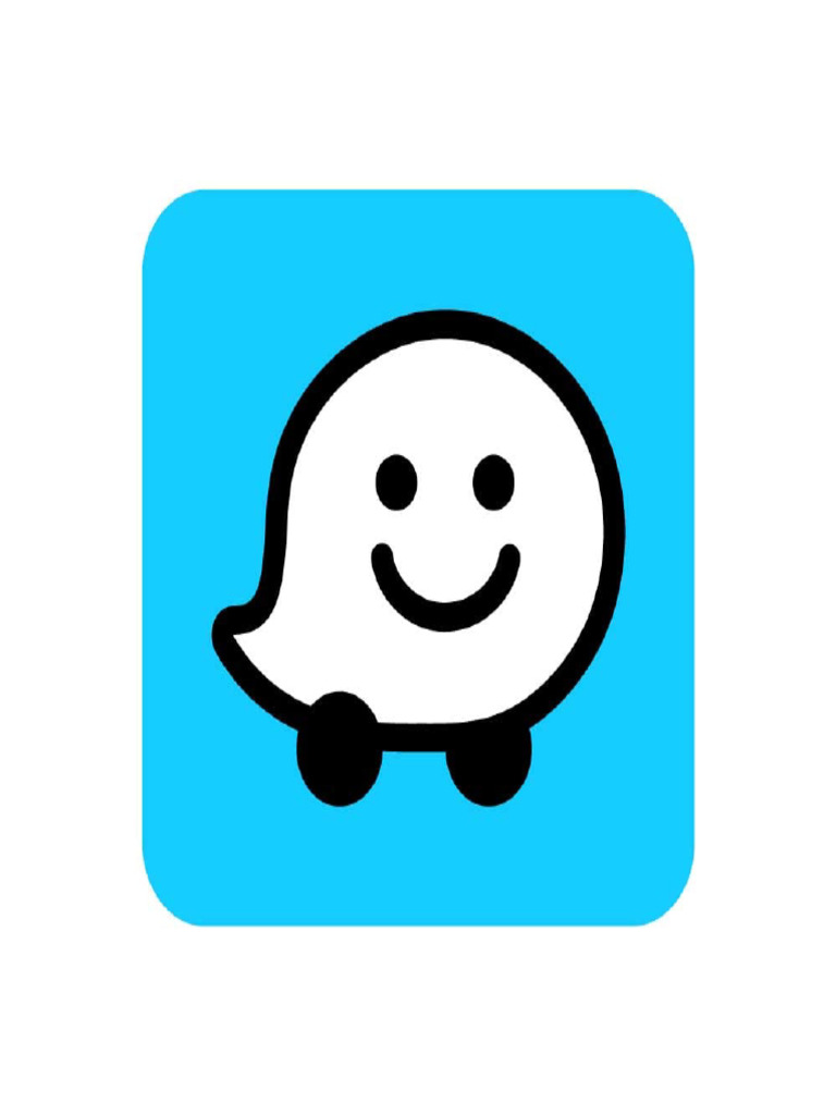 Waze App Icon Vector | PDF