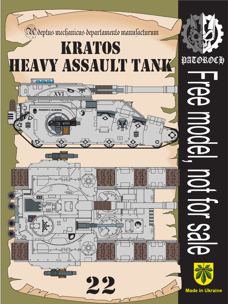 Kratos Heavy Assault Tank ( Luna Wolves ) | PDF