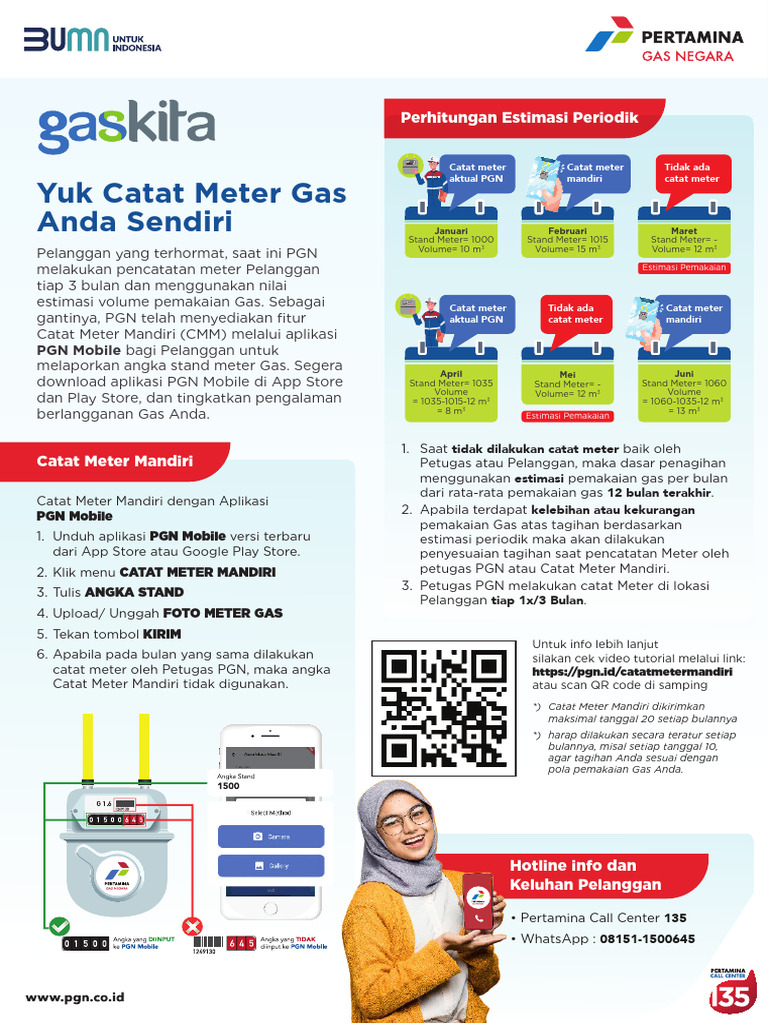 Flyer Catat Meter PGN | PDF