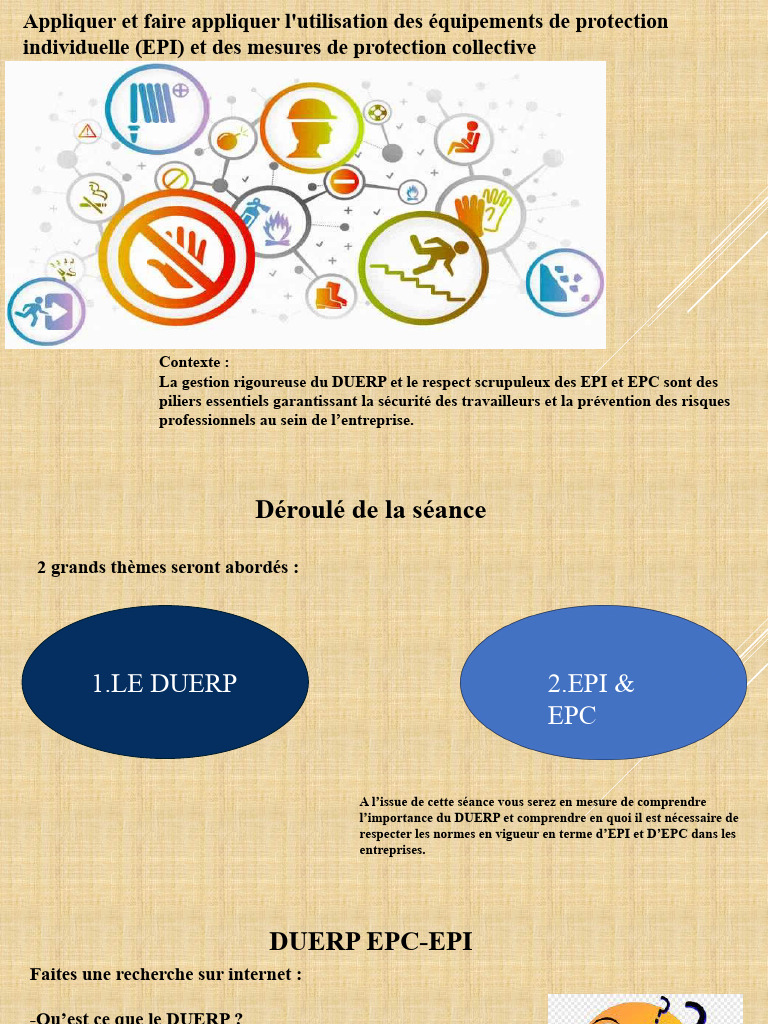 BTS MUM-Appliquer Et Faire Appliquer L'utilisation Des EPI Et Des EPC | PDF | Risque | Sécurité
