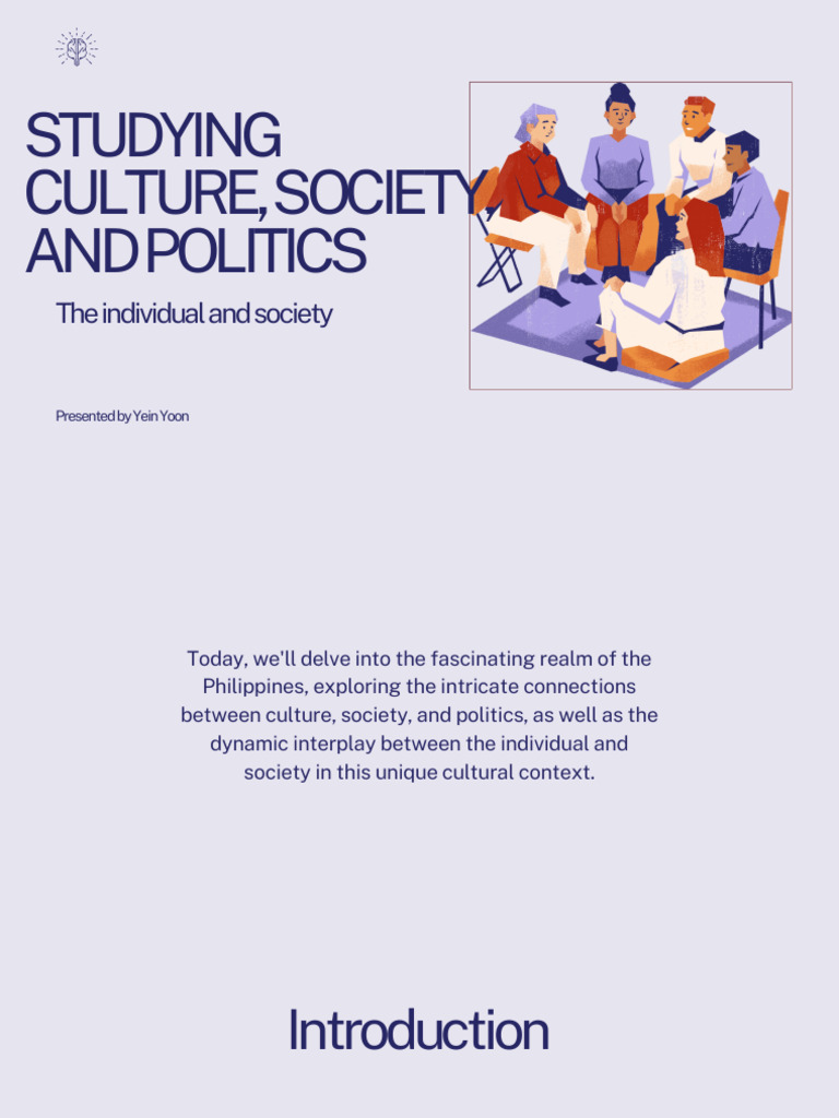Studying Culture, Society, and Politics | PDF | Socialization ...