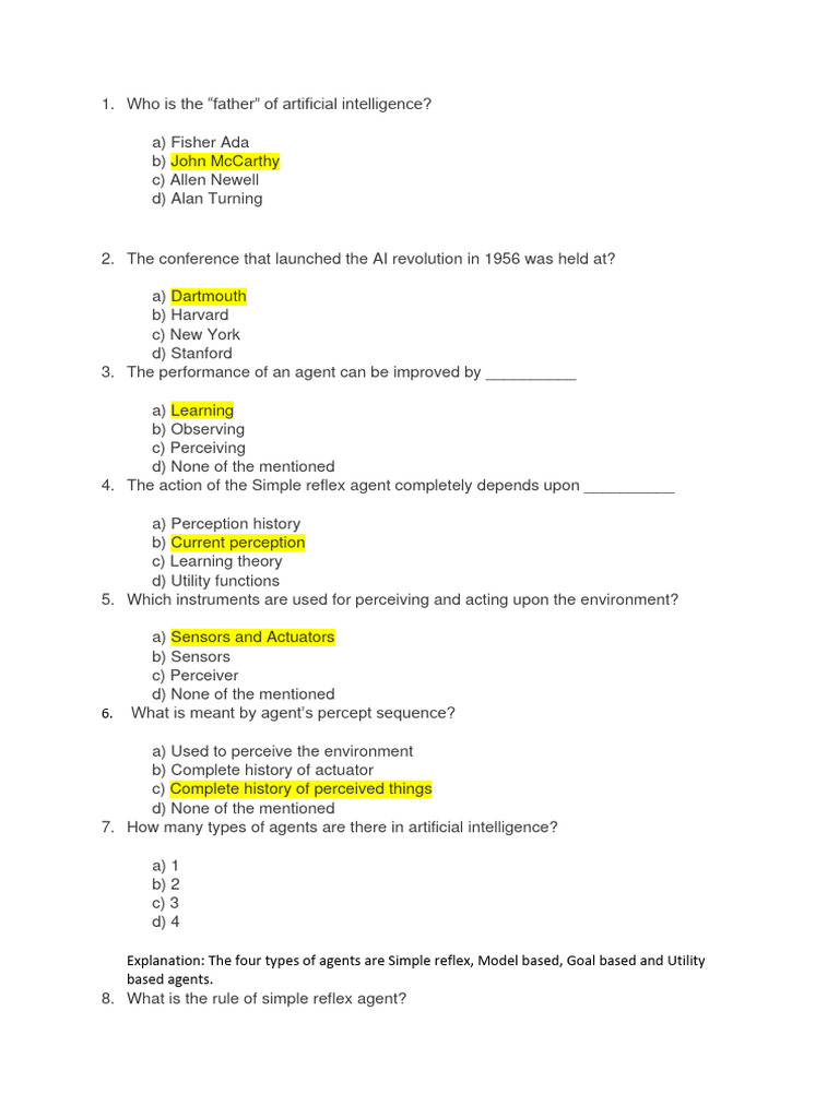 Ai (QB) | PDF | Theoretical Computer Science | Cybernetics Ai (QB) | PDF | Theoretical Computer Science | Cybernetics