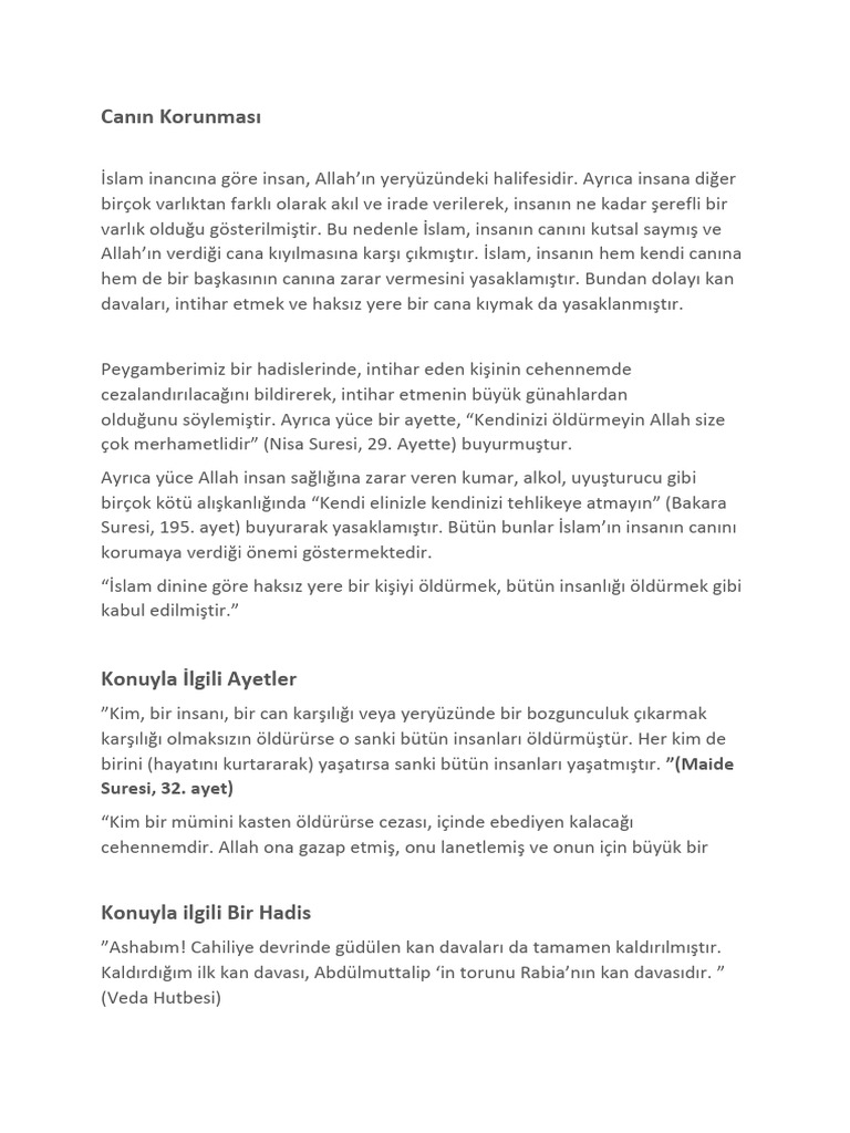 Din Performans Ödevi | PDF