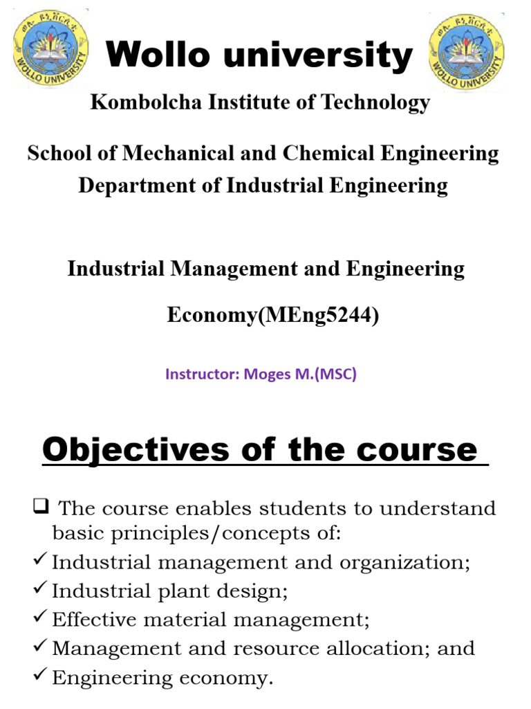 Introduction to Industrial Management | PDF | Organizational Structure ...