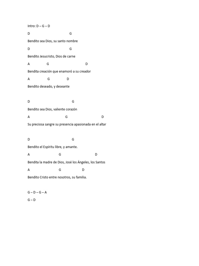 Bendito Hakuna | PDF