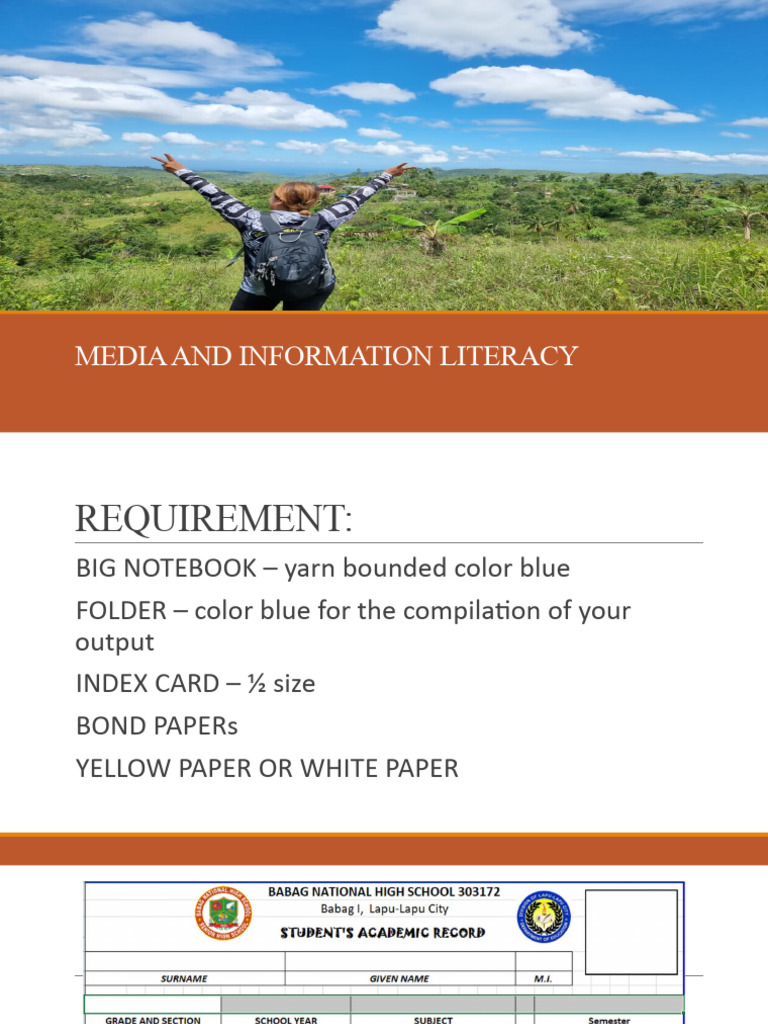 1.MIL 1. Introduction To MIL (Part 1) - Communication, Media ...