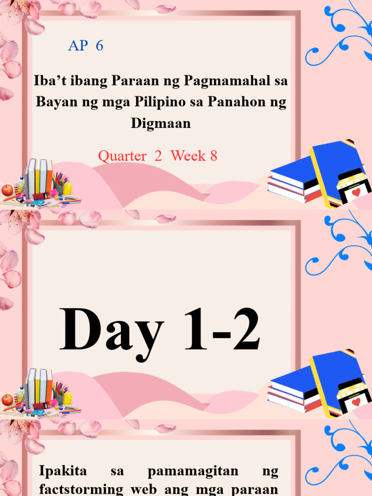 Grade 6 AP PPT Lesson Week8 q2 | PDF