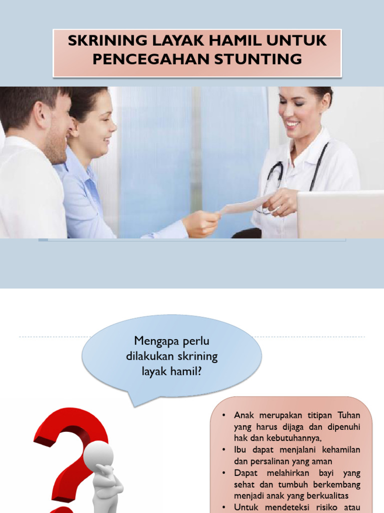 Skrining Layak Hamil | PDF