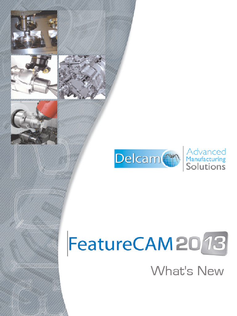 Delcam - FeatureCAM 2013 WhatsNew en - 2012 | PDF | Microsoft Sql ...